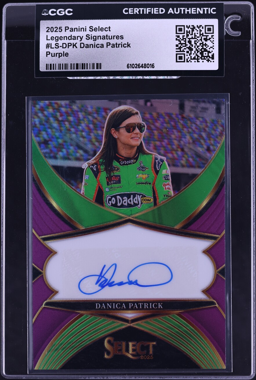 2025 Select Legendary Signatures Purple Danica Patrick AUTO 1/49 #LS ...