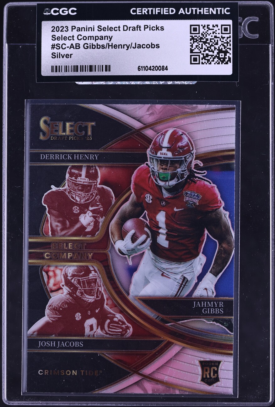 2023 Select Company Silver Prizm Jahmyr Gibbs Derrick Henry Josh Jacobs ...