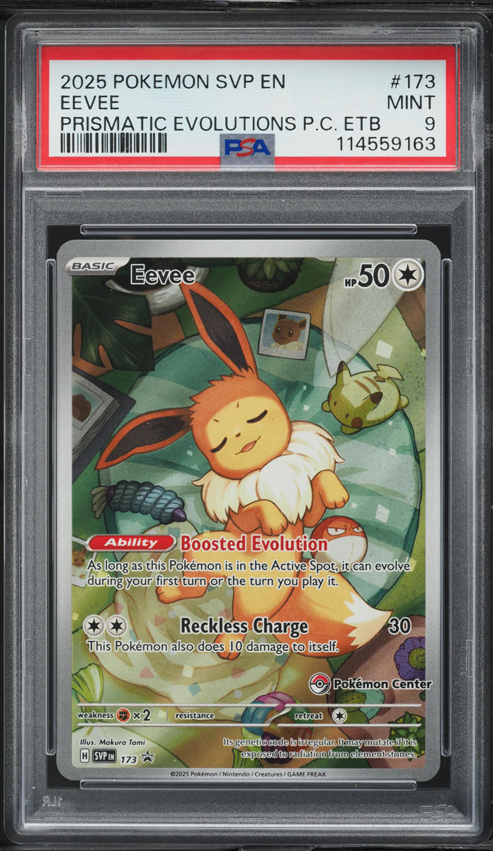 2025 Pokemon SV 151 Promo Prismatic Evolutions Center ETB Eevee #173 ...