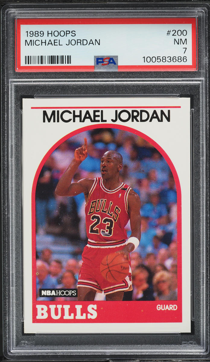 1989 Hoops Michael Jordan #200 PSA 7 NRMT on Fanatics Collect