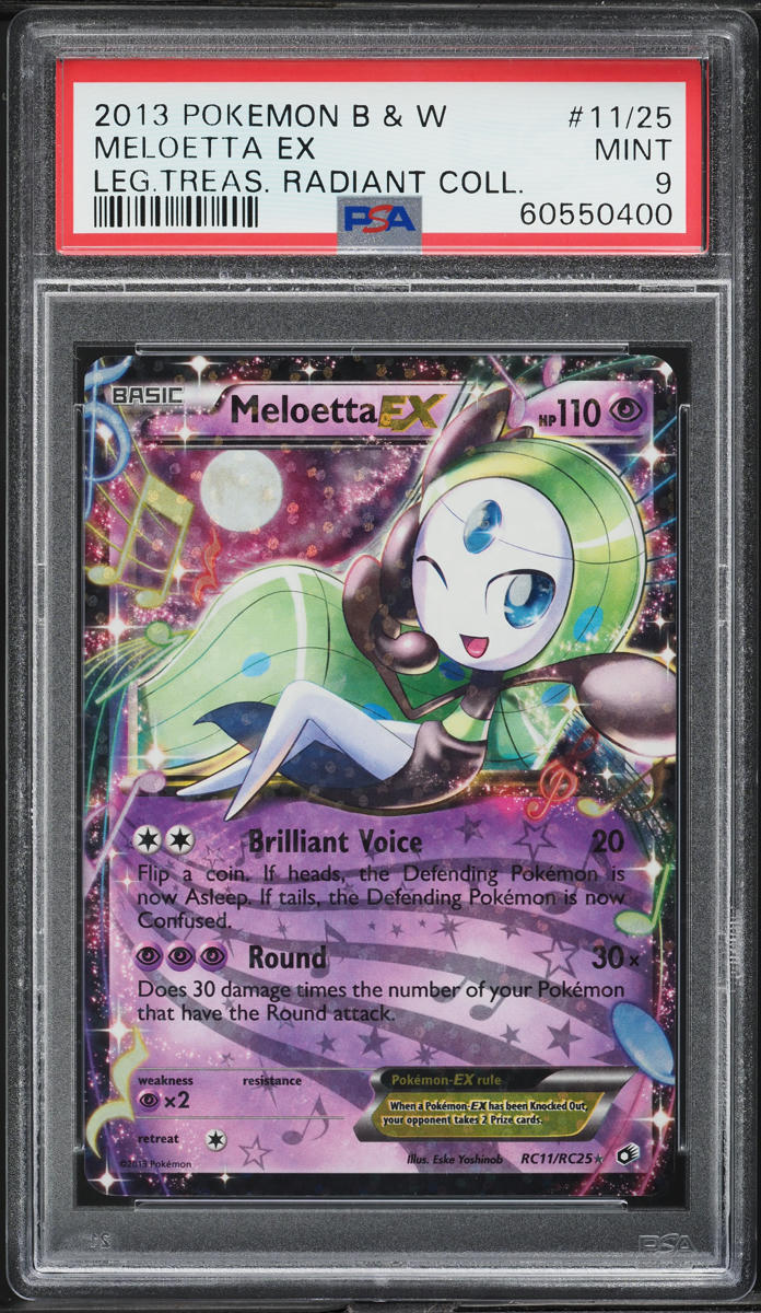 2013 Pokemon BW Legendary Treasures Radiant Collection Meloetta EX # ...