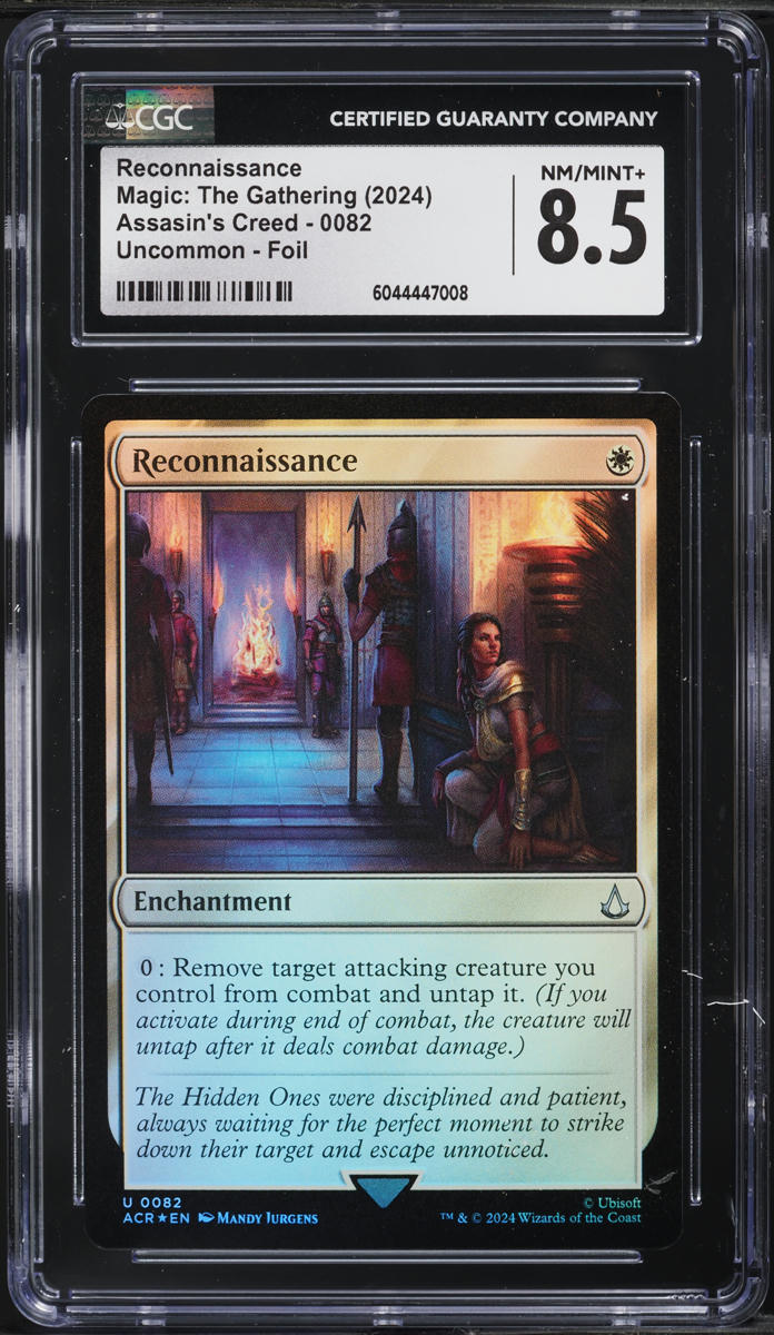 2024 Magic The Gathering MTG Assasin's Creed Foil Reconnaissance #82 CGC 8.5 on Fanatics Collect