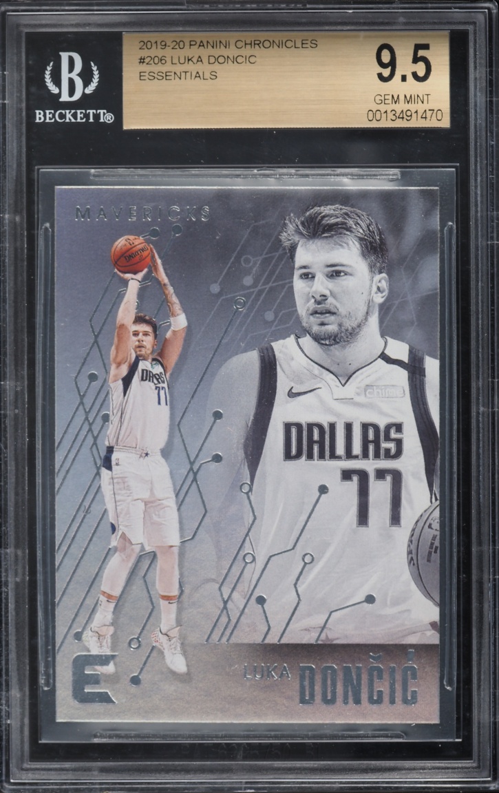 2019 Panini Chronicles Essentials Luka Doncic #206 BGS 9.5 GEM MINT on ...