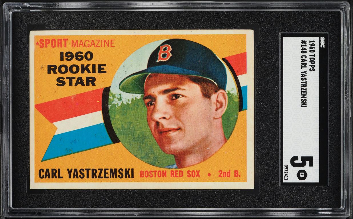 1960 Topps Carl Yastrzemski ROOKIE #148 SGC 5 EX on Fanatics Collect