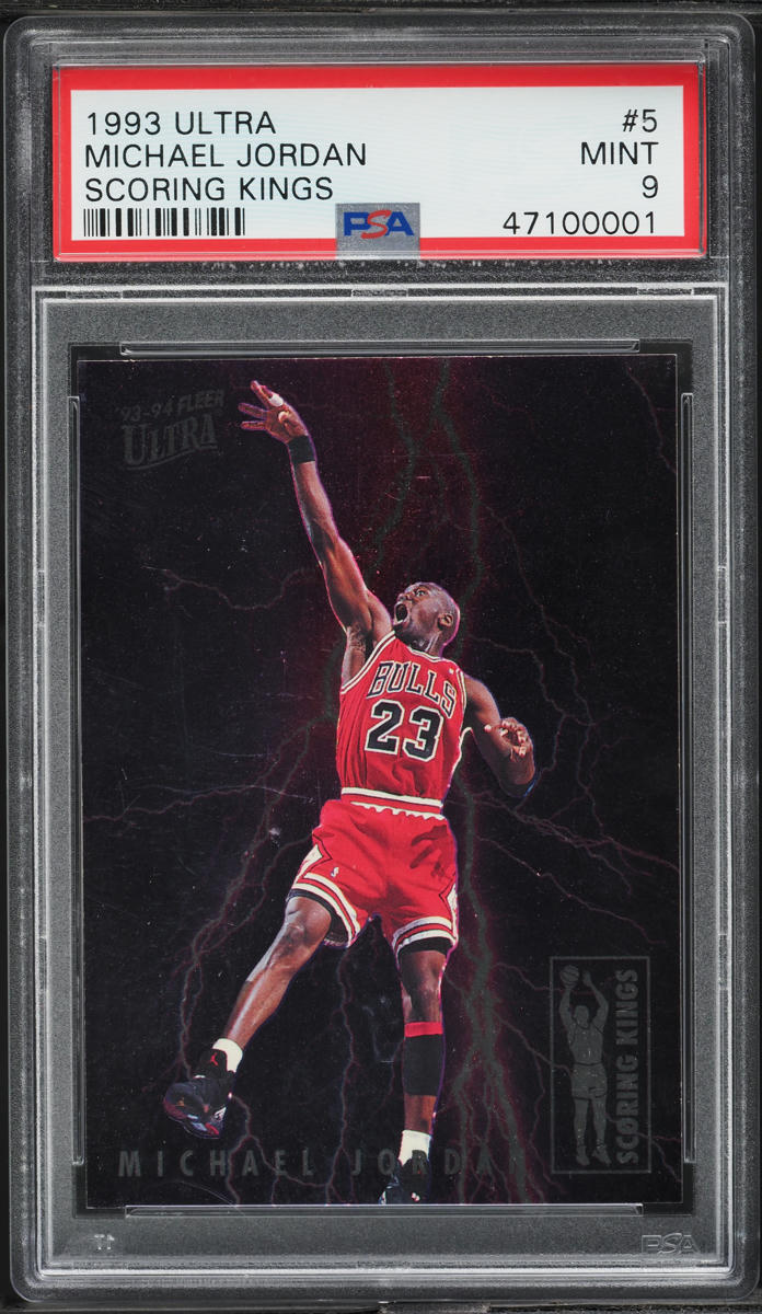 1993 Ultra Scoring Kings Michael Jordan #5 PSA 9 MINT on Fanatics Collect