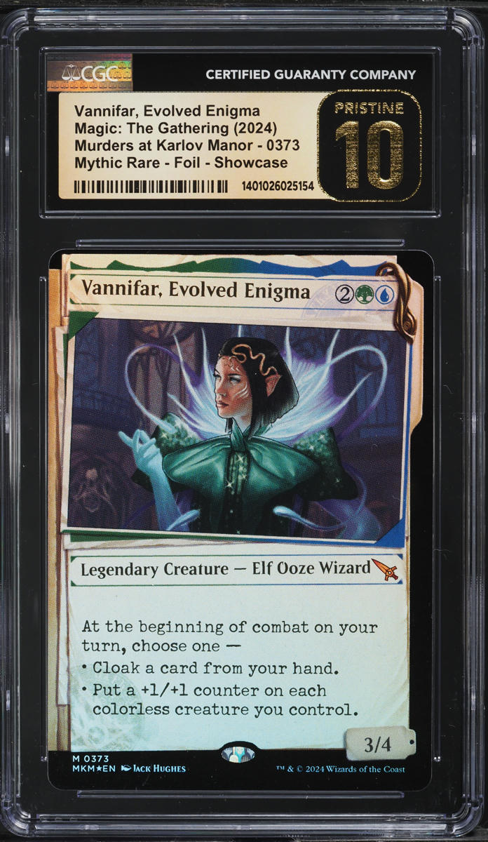 2024 Magic The Gathering MTG Karlov Manor Foil Vannifar, Evolved Enigma ...