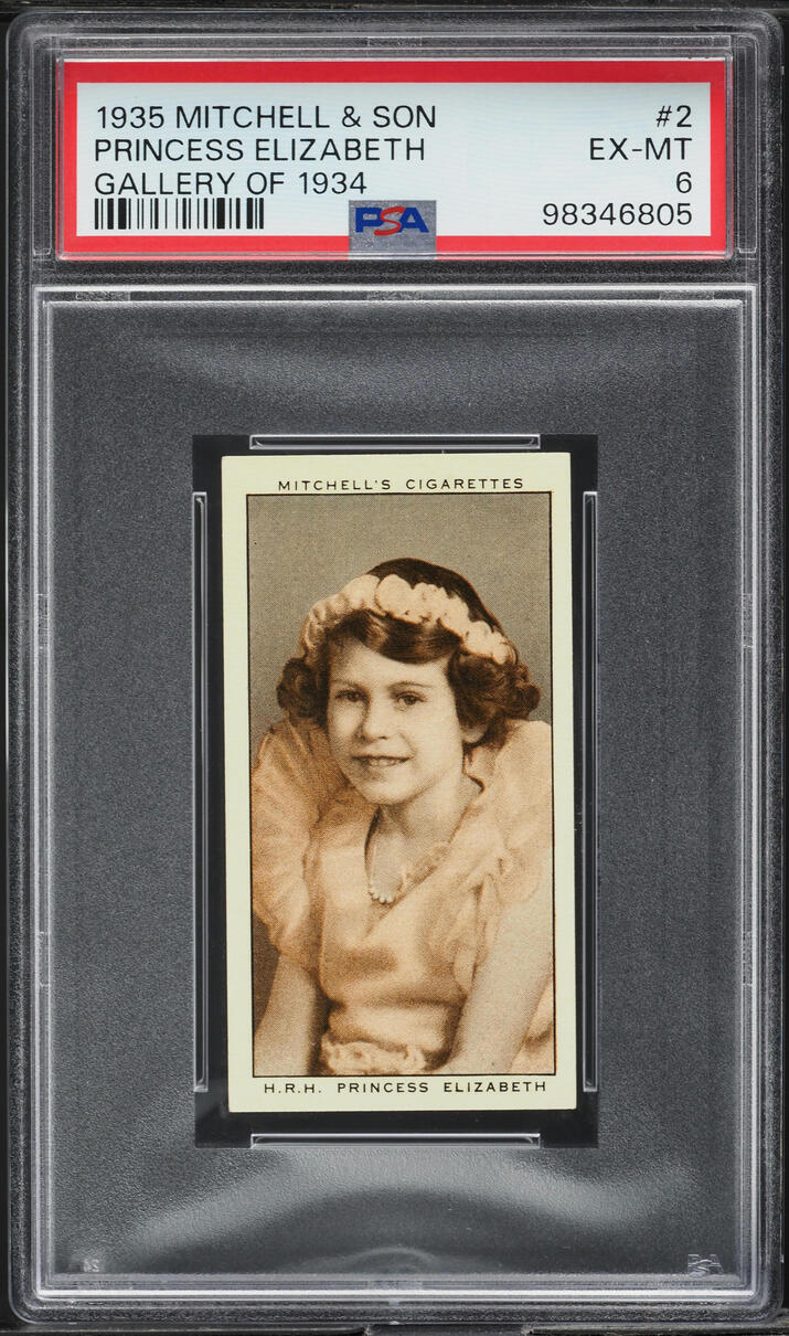 1935 Mitchell & Son Gallery Of '34 Princess Elizabeth #2 PSA 6 EXMT on ...