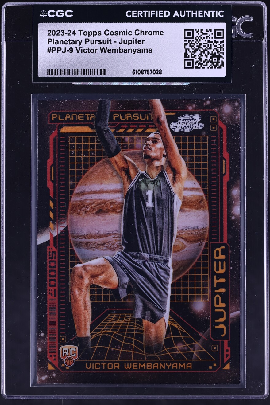 2023 Topps Chrome Cosmic Planetary Pursuit Jupiter Victor Wembanyama ...