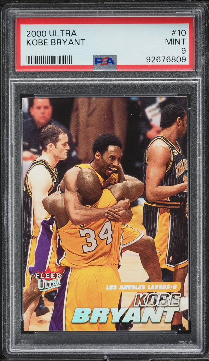 2000 Ultra Basketball Kobe Bryant #10 PSA 9 MINT on Fanatics Collect