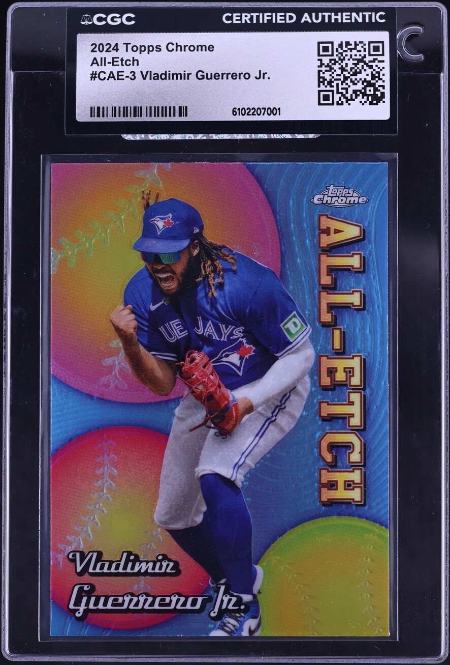 2024 Topps Chrome All-Etch Vladimir Guerrero Jr. #CAE-3 CGC AUTH on ...