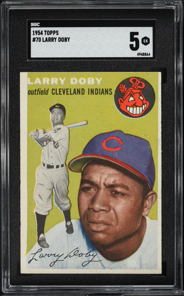 1954 Topps Larry Doby #70 SGC 5 EX on Fanatics Collect