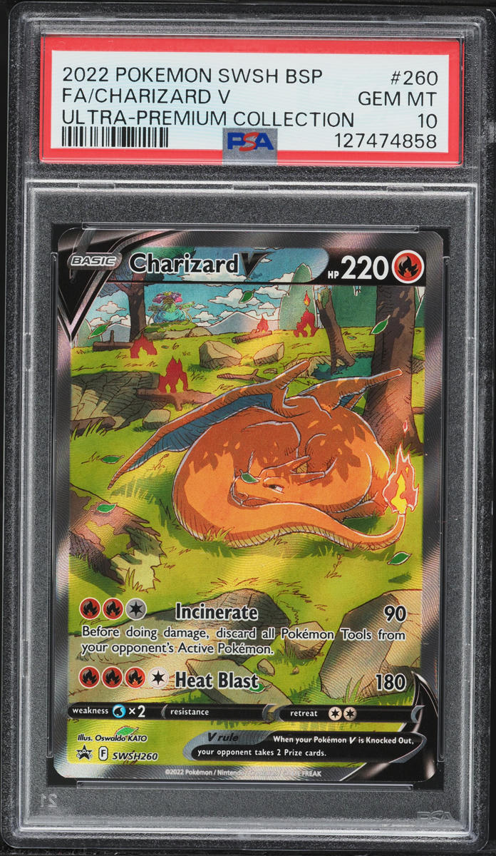 2022 Pokemon SWSH Promo Ultra Premium Collection Alt Art Charizard V ...