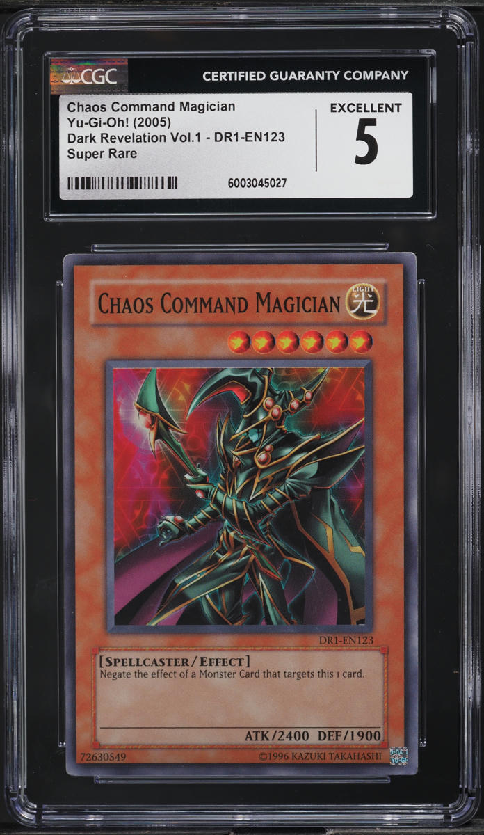 2005 Yu-Gi-Oh! Dark Revelation Vol. 1 Chaos Command Magician #DR1-EN123 ...