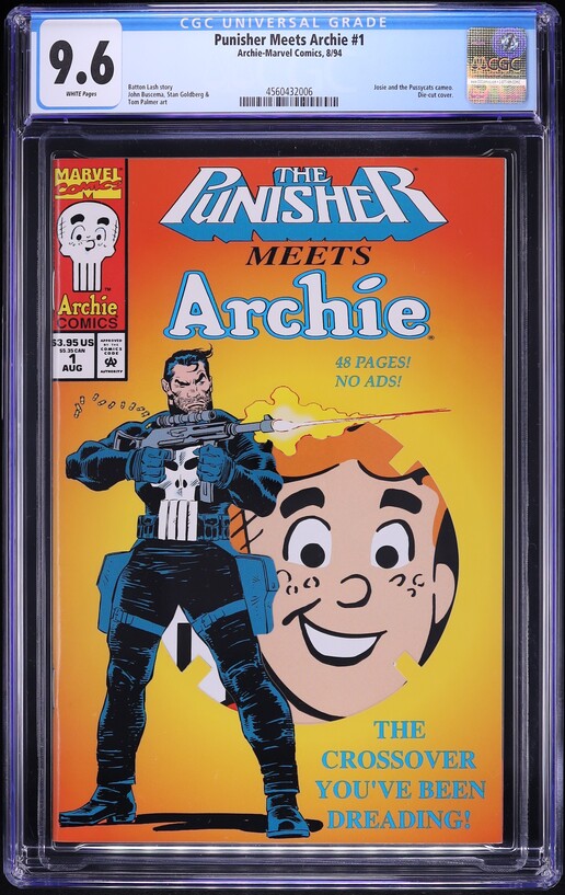 Punisher Meets Archie #1 (Archie-Marvel Comics, 1994) CGC 9.6 White ...