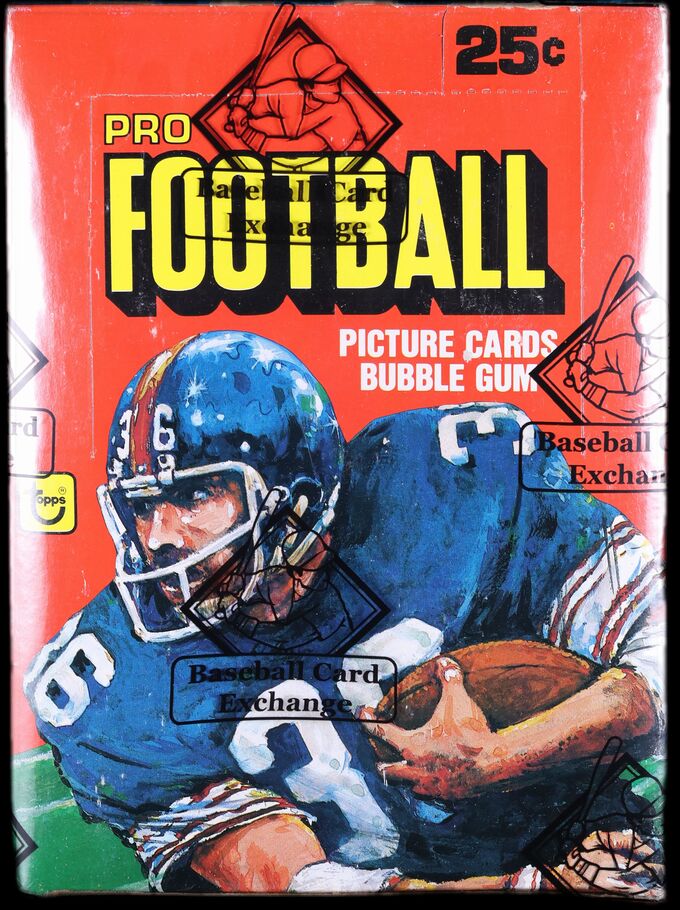 1980 Topps Football Wax Box, 36ct Packs, BBCE AUTH on Fanatics Collect