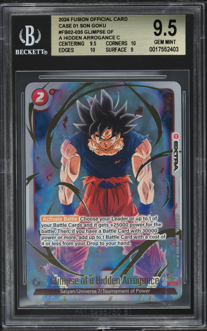 2024 Dragon Ball Super Fusion World Promo Glimpse Of A Hidden Arrogance ...