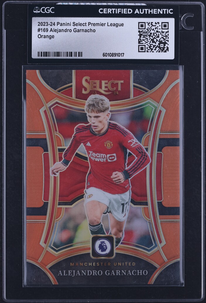2023 Select Premier League Mezzanine Orange Alejandro Garnacho /75 #169 ...