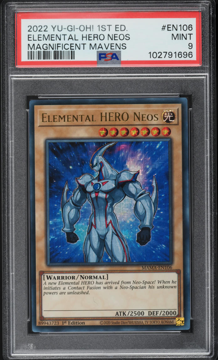2022 Yu-Gi-Oh! Magnificent Mavens 1st Ed Elemental Hero Neos #MAMA ...
