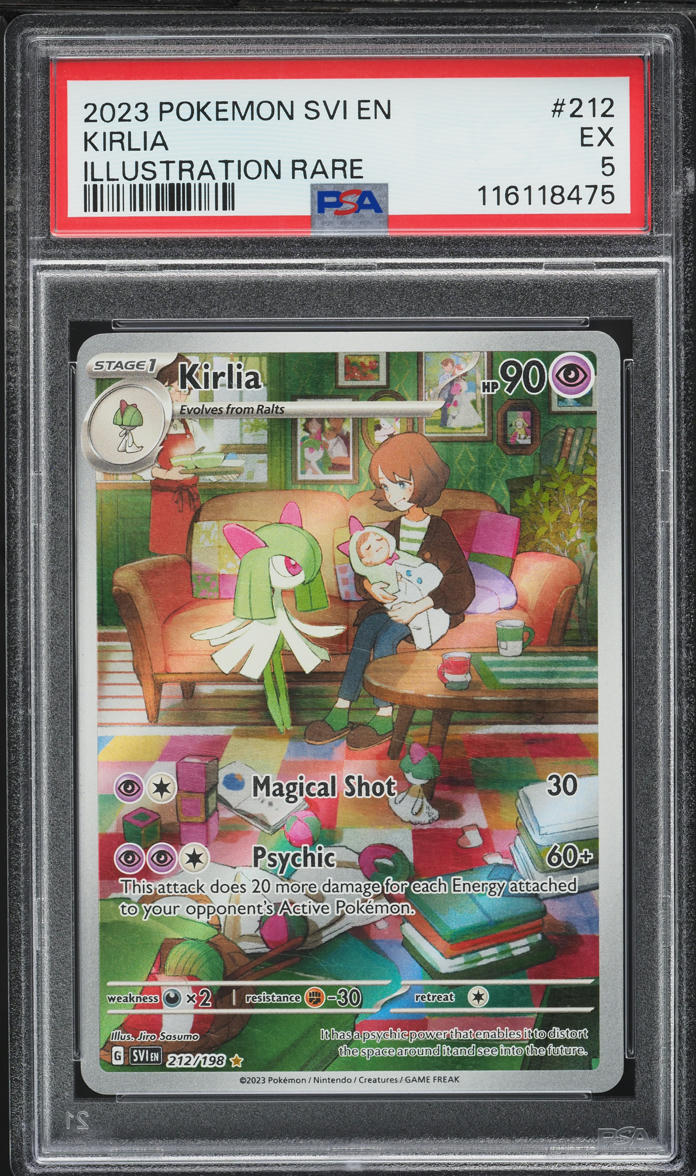 2023 Pokemon Scarlet & Violet IR Kirlia #212 PSA 5 EX on Fanatics Collect