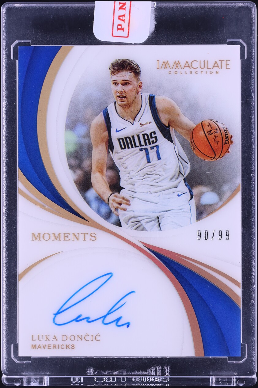 2018 Immaculate Collection Moments Luka Doncic ROOKIE AUTO /99 #IM-LDC ...