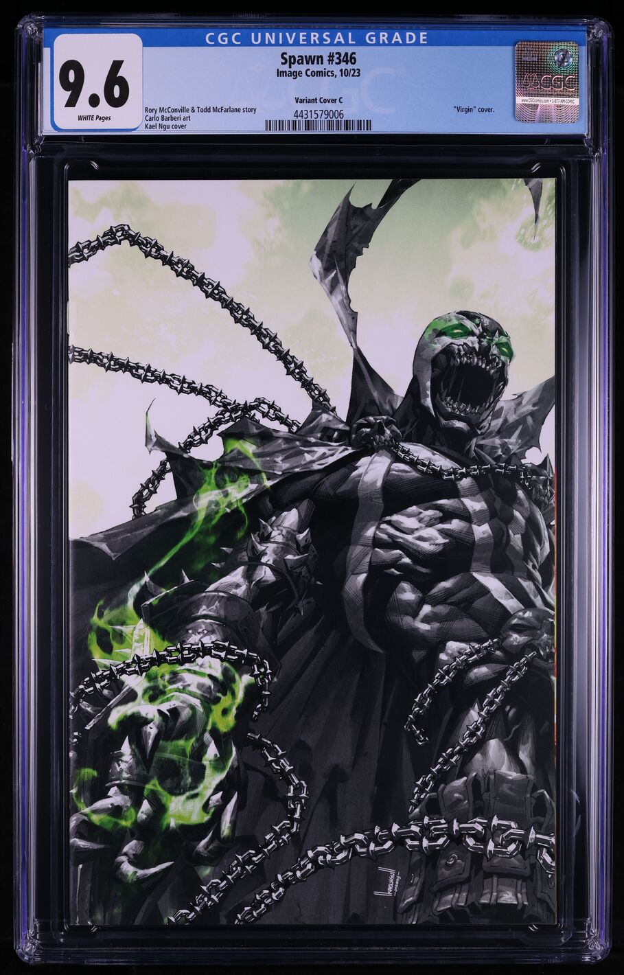 Spawn #346 (Image, 2023) CGC 9.6 White Pages on Fanatics Collect