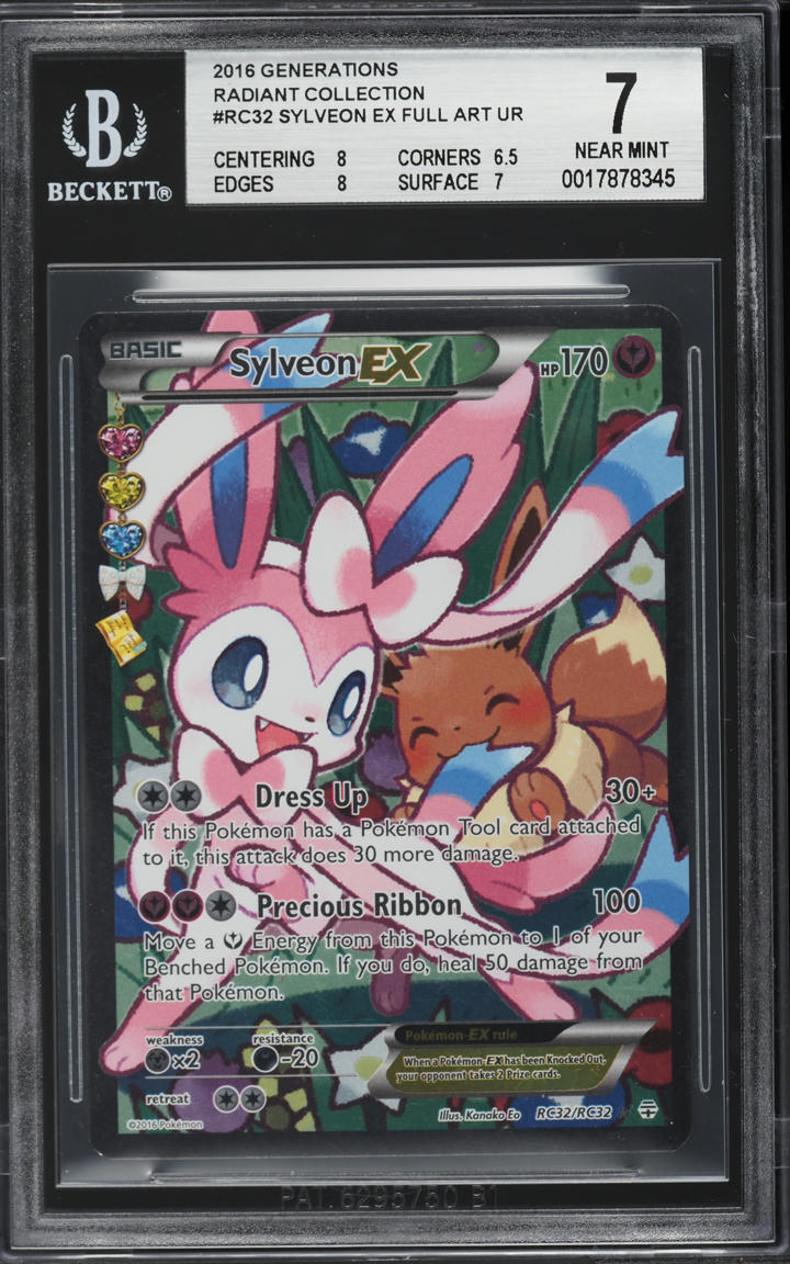 2016 Pokemon XY Generations Radiant Collection Full Art Sylveon EX # ...