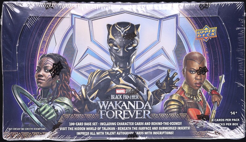 2024 Upper Deck Marvel Studios Black Panther Wakanda Forever Sealed ...