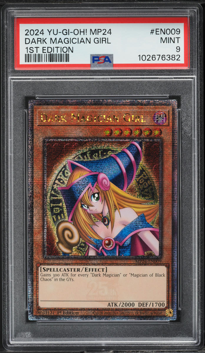 2024 Yu-Gi-Oh! MP24 1st Edition Dark Magician Girl #MP24-EN009 PSA 9 MINT on Fanatics Collect