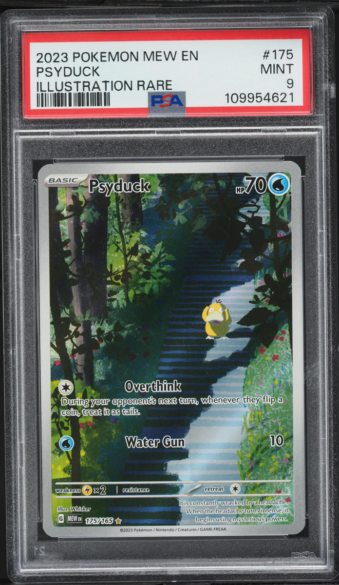 2023 Pokemon Scarlet & Violet 151 IR Psyduck #175 PSA 9 MINT on ...