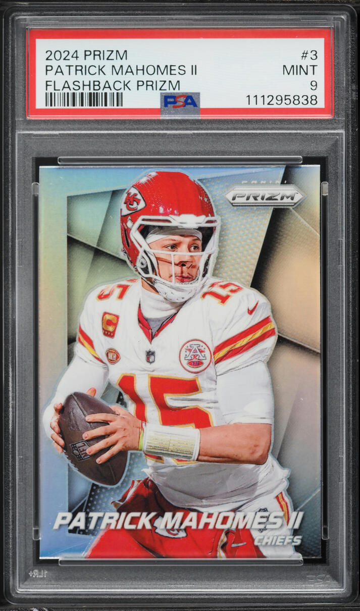 2024 Panini Prizm Flashback Patrick Mahomes II #3 PSA 9 MINT on ...