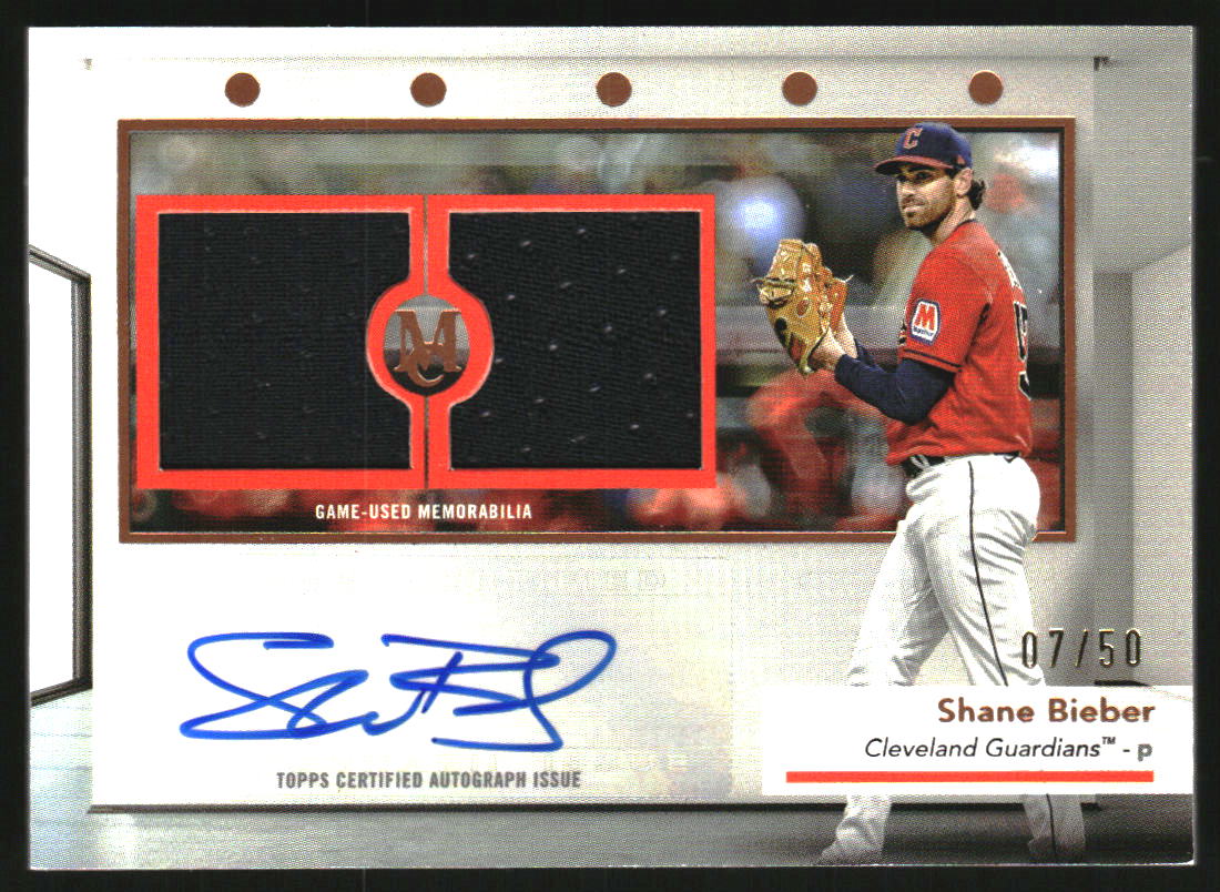 2024 Museum Collection Signature Swatch Dual Relic Auto Copper Shane ...