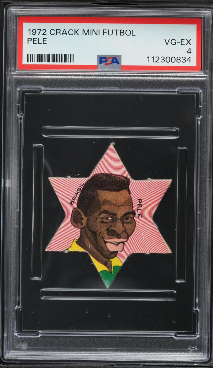 1972 Crack Mini Futbol Pele PSA 4 VGEX on Fanatics Collect