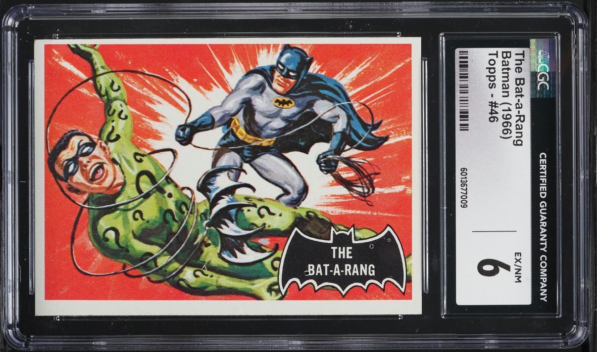 1966 Topps Batman The Bat-A-Rang #46 CGC 6 EXMT on Fanatics Collect