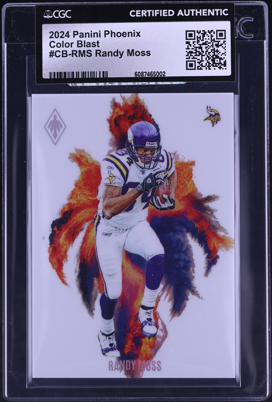 2024 Panini Phoenix Color Blast Randy Moss #CB-RMS CGC AUTH on Fanatics ...