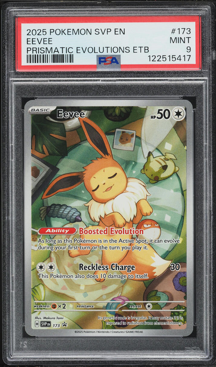 2025 Pokemon Scarlet & Violet Promo Prismatic Evolutions ETB Full Art ...