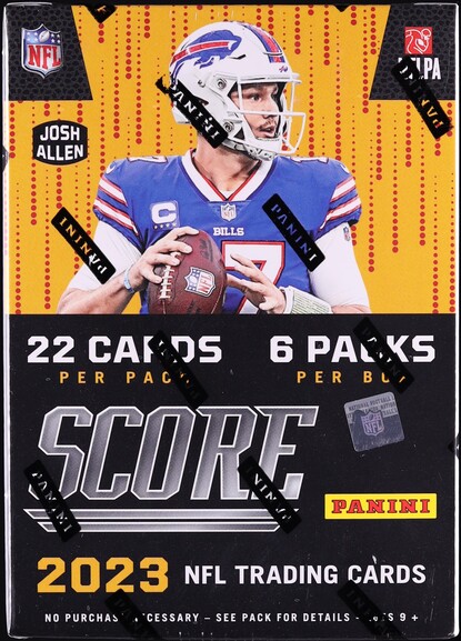2023 Score Football Sealed Hobby Blaster Box on Fanatics Collect
