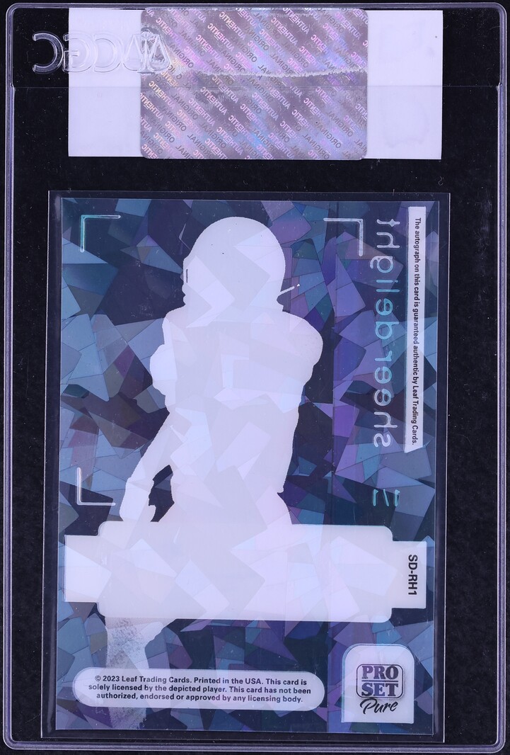 2023 Leaf Pro Set Pure Sheer Delight Red Spectrum Crystal Roman Hemby ...