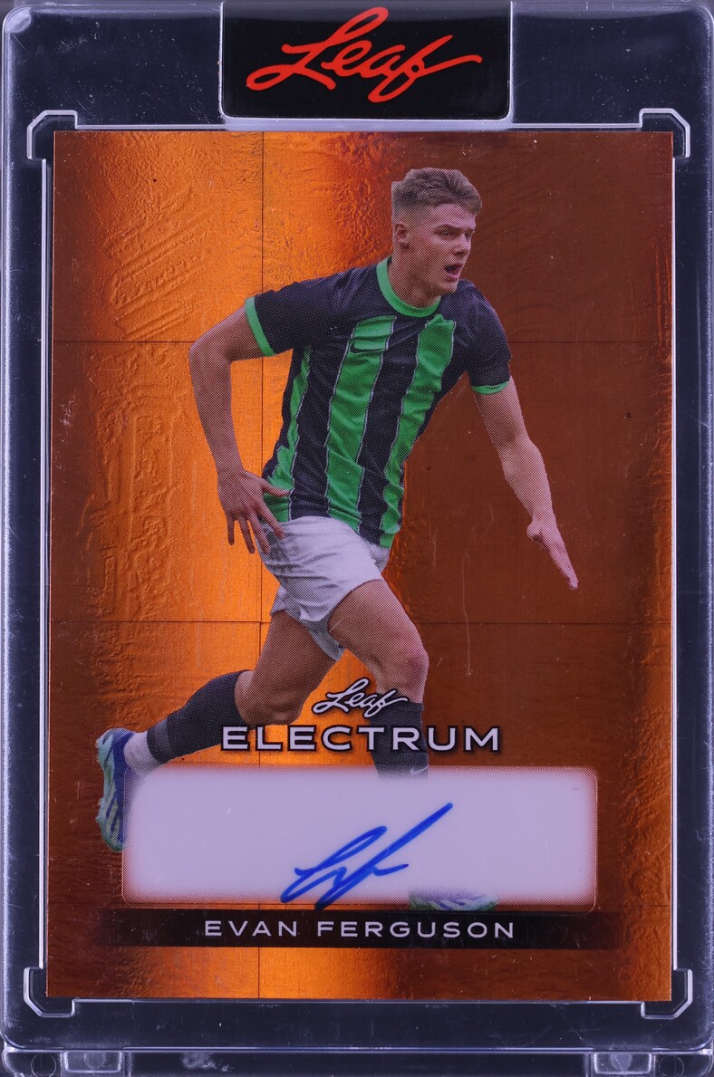 2024 Leaf Electrum Bronze Atlantis Evan Ferguson AUTO #BA-EF1 CGC AUTH ...