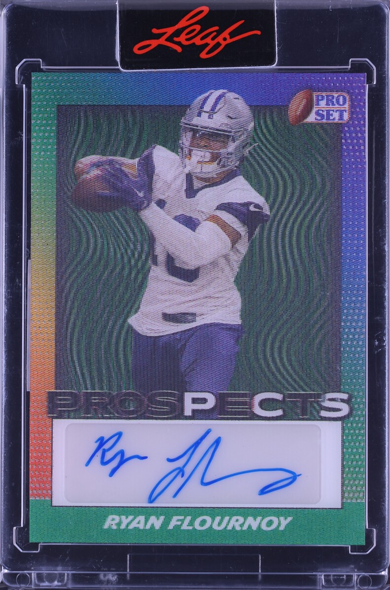 2024 Leaf Pro Set Metal Green Ryan Flournoy ROOKIE AUTO /10 #PR-RF1 CGC ...