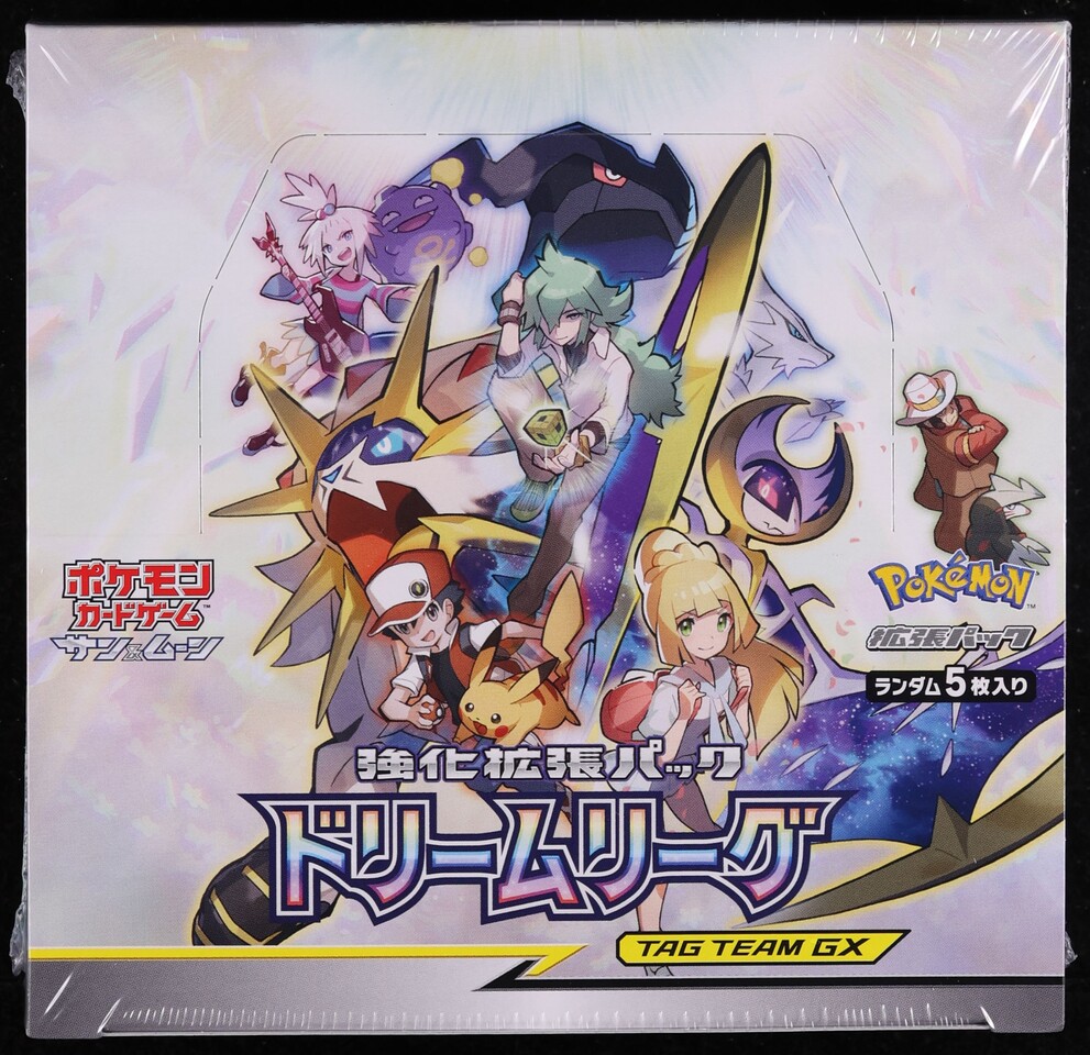 2019 Pokemon Japanese Dream League Tag Team GX Booster Box Sealed on ...