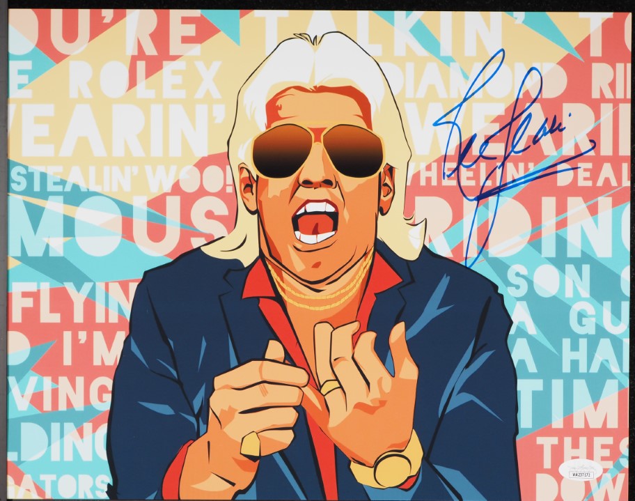 Ric Flair Signed 11x14 Photograph – JSA COA on Fanatics Collect