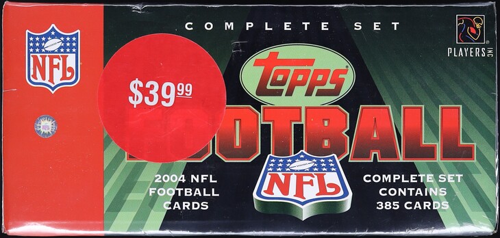 2004 Topps Football Sealed Set on Fanatics Collect