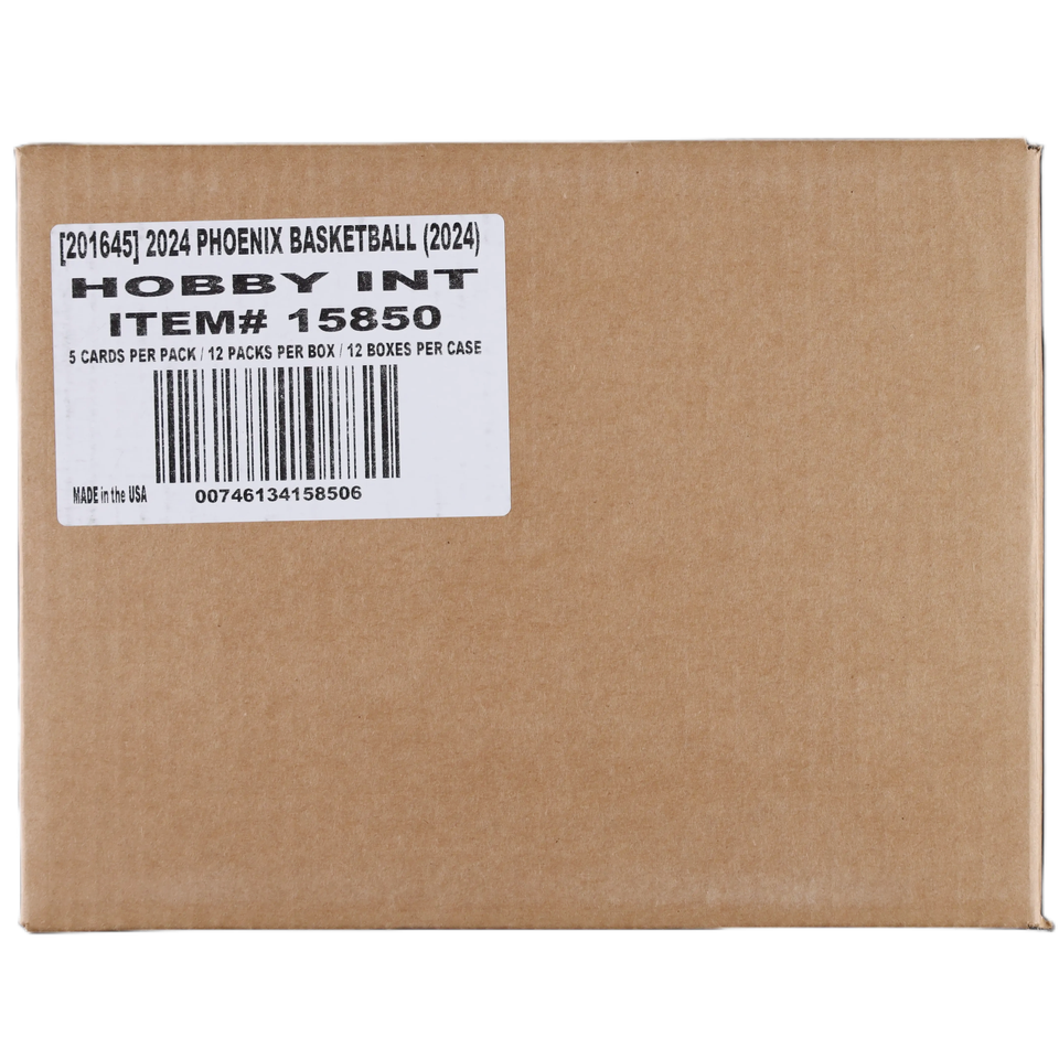 2023-24 Panini Phoenix Basketball International Hobby Case, 12ct Box on ...
