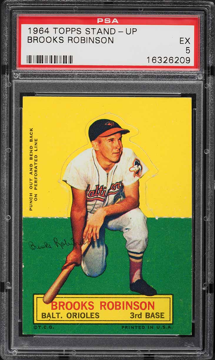 1964 Topps Stand-Up Brooks Robinson PSA 5 EX on Fanatics Collect