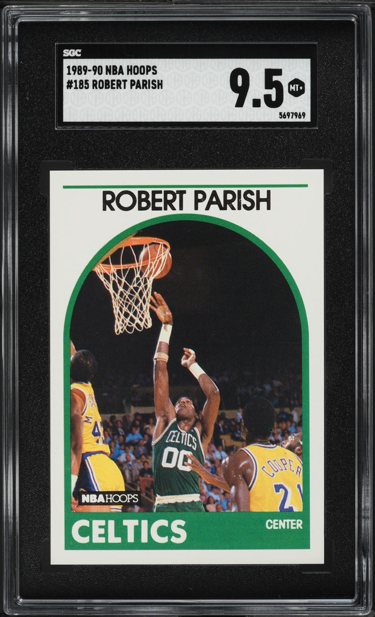 1989 Hoops Robert Parish #185 SGC 9.5 MINT+ on Fanatics Collect