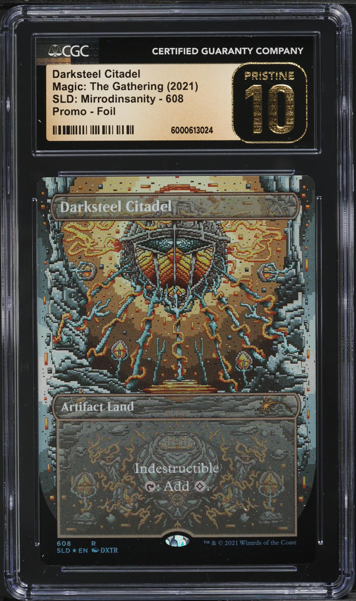 2021 Magic The Gathering Mirrodinsanity Foil Darksteel Citadel CGC 10 ...