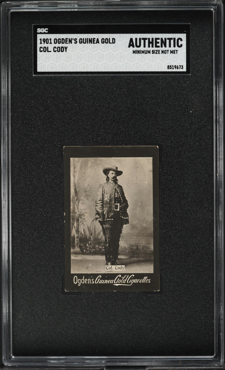 1901 Ogden's Guinea Gold Col. Cody SGC AUTH on Fanatics Collect