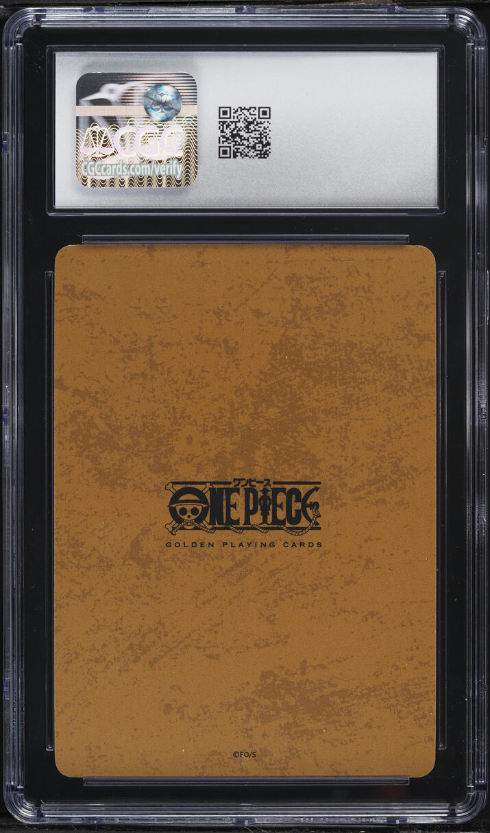 2024 One Piece Japanese Playing Cards Golden Deck Monkey D. Luffy CGC 9 ...