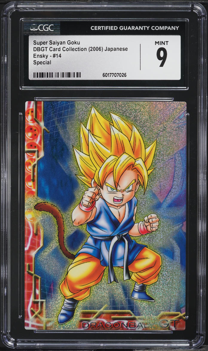 2006 Dragon Ball Z Japanese Ensky Collection Special Super Saiyan Goku ...