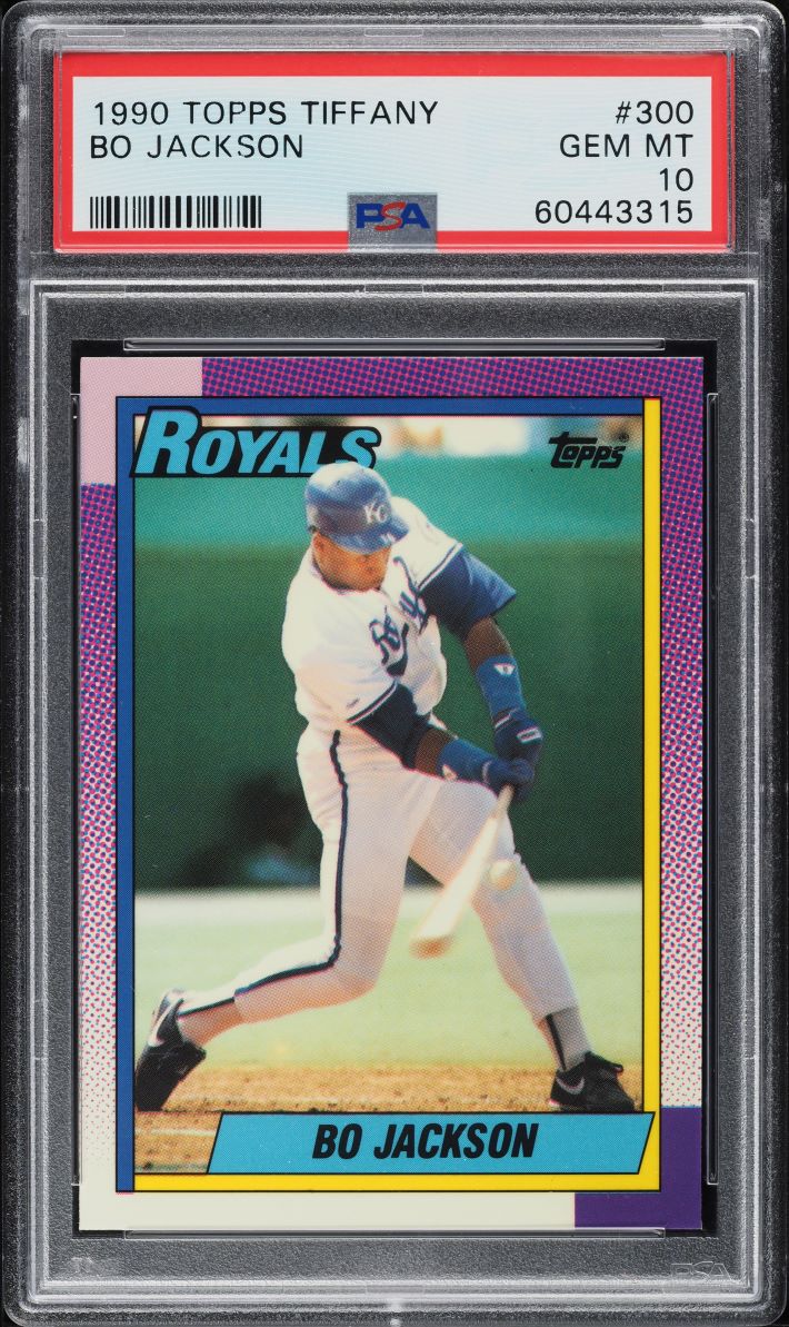 1990 Topps Tiffany Bo Jackson #300 PSA 10 GEM MINT on Fanatics Collect